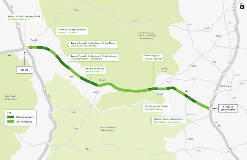 A66 Northern Trans-Pennine improvements update - Davidson and Robertson