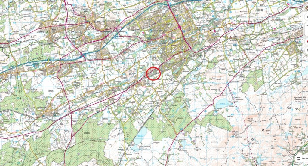 Development Site at Limefield Mains Steading - Davidson and Robertson